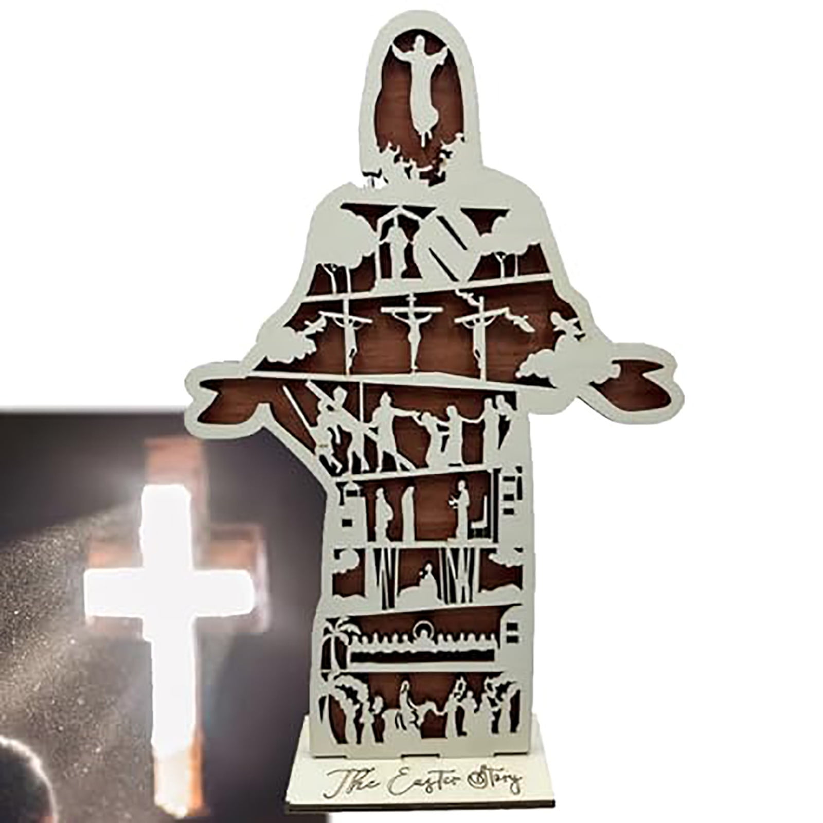 Handmade Easter Wooden Holy Week Easter Wooden Diorama Easter Wooden ...