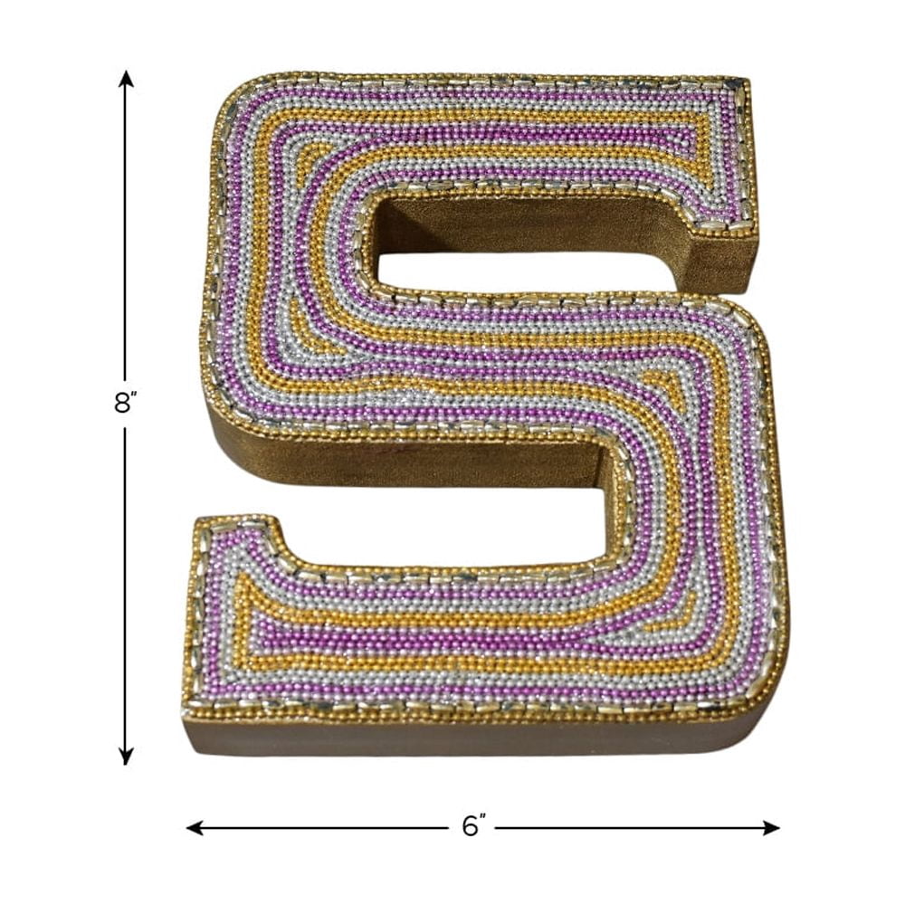 Handmade Eco-Friendly "S" Alphabet Letter Block For Study Room, Kids ...