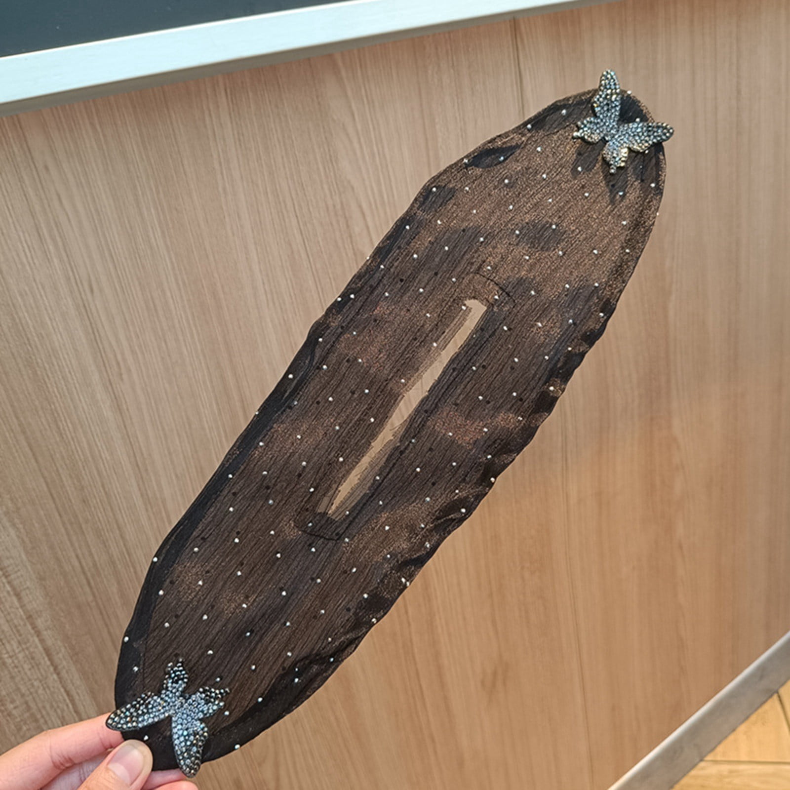 Handmade Embroidered Floral Bun Roller Lazy Curling Tool Cozy Hair ...