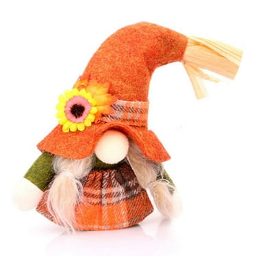 Travelwant Harvest Decorative Plush, Fall Pumpkin, Swedish Tomte ...