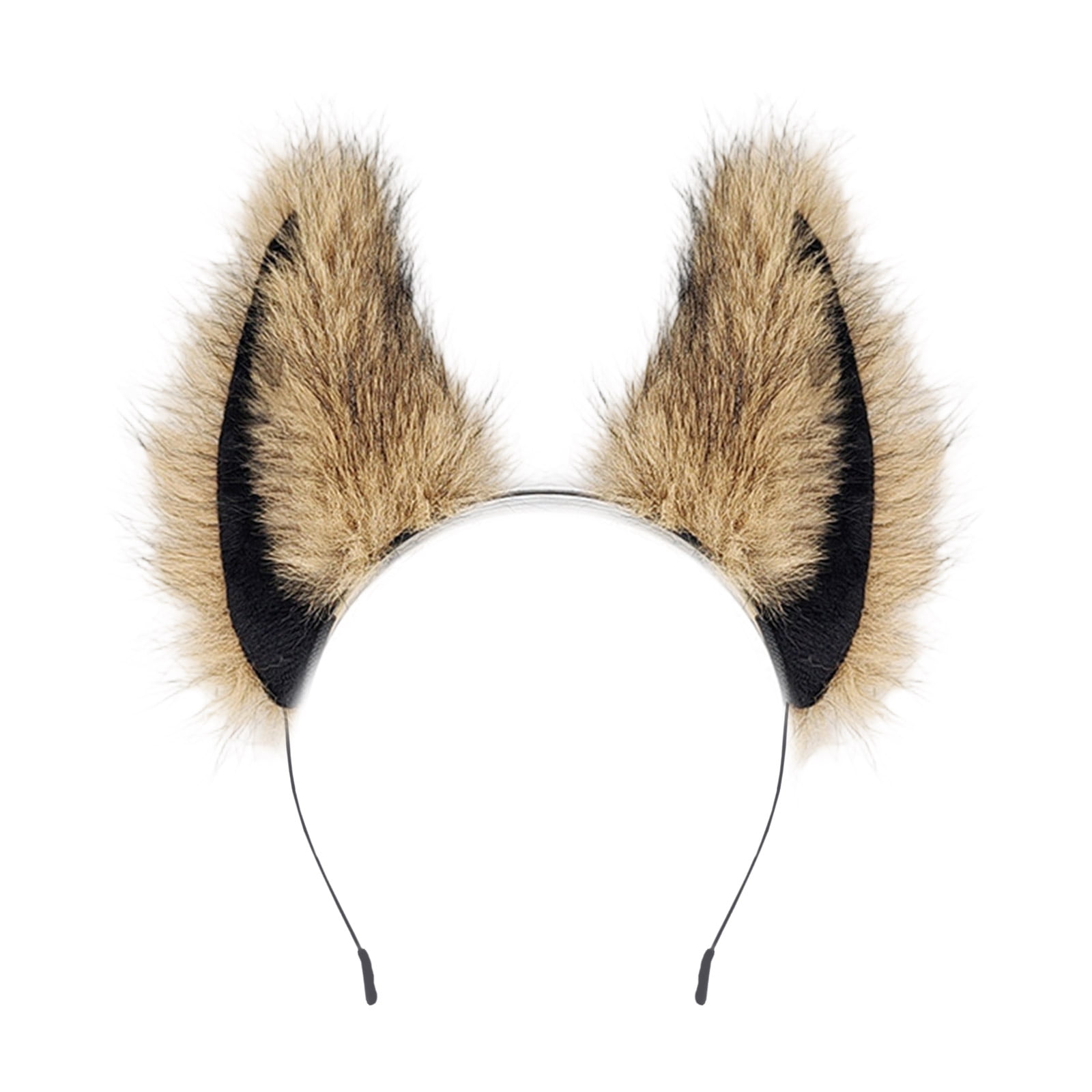 Handmade Faux Furs Cats Wolf Foxes Dog Ears Headband Halloween Cosplay ...