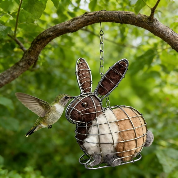 Handmade Fiber Bird Nesting, Birds Nests Material Holder, Hummingbird ...