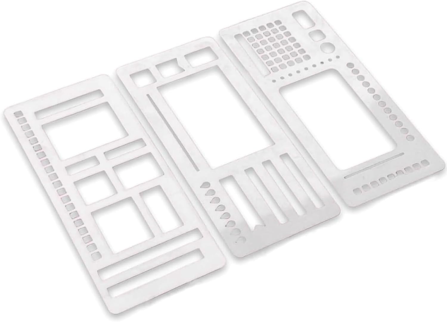 Handmade Flexible Record Template, Planner Stencil Set for Dot Grid ...