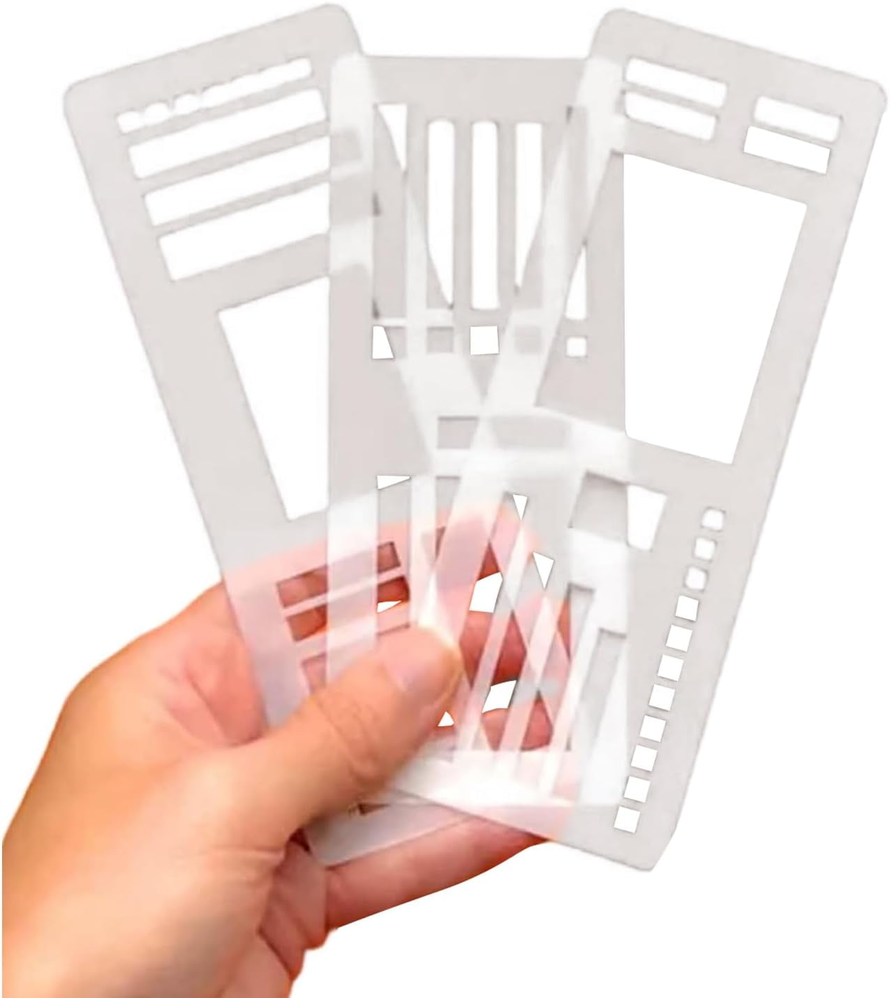 Handmade Flexible Record Template, Planner Stencil Set for Dot Grid ...