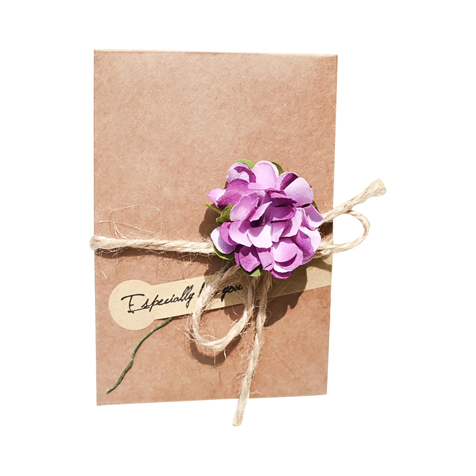 Handmade Flower Card Greeting Card Invitation Letter Card Blank Note ...