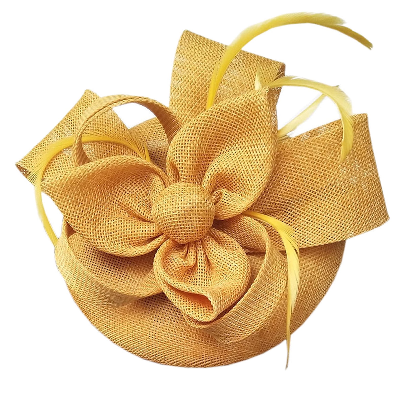 Handmade Flower Mesh Headbands Fascinator Hat Fashion Styles Hat ...