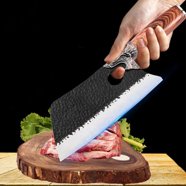 Gibson Home Seward 6 Inches Cleaver with Wooden Handle - Walmart.com