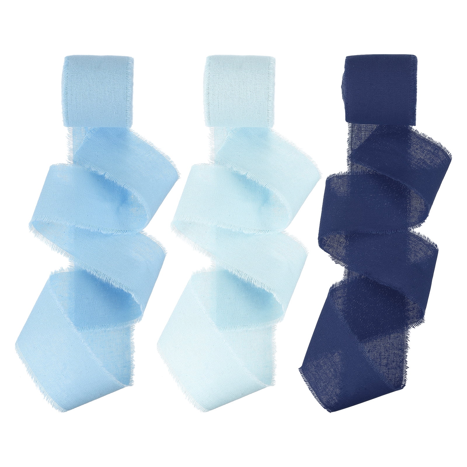 Handmade Fringe Cotton Ribbon, Cotton Frayed Fringe Fabric Ribbons for ...