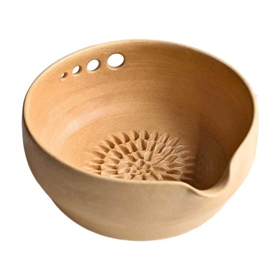 Handmade Garlic Shredder Bowl for Effortless Grating - Versatile ...