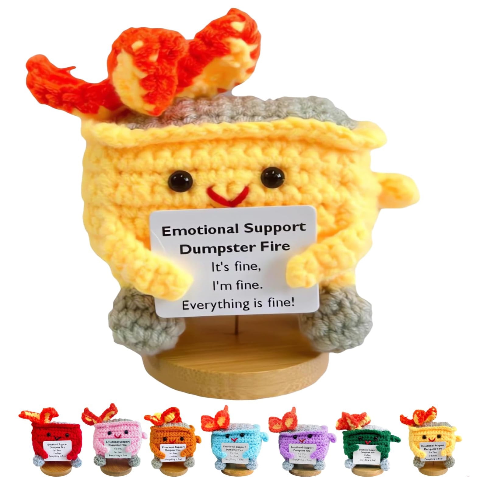 Handmade Gifts,Emotional Support Plushies,Emotional Support Coworker ...