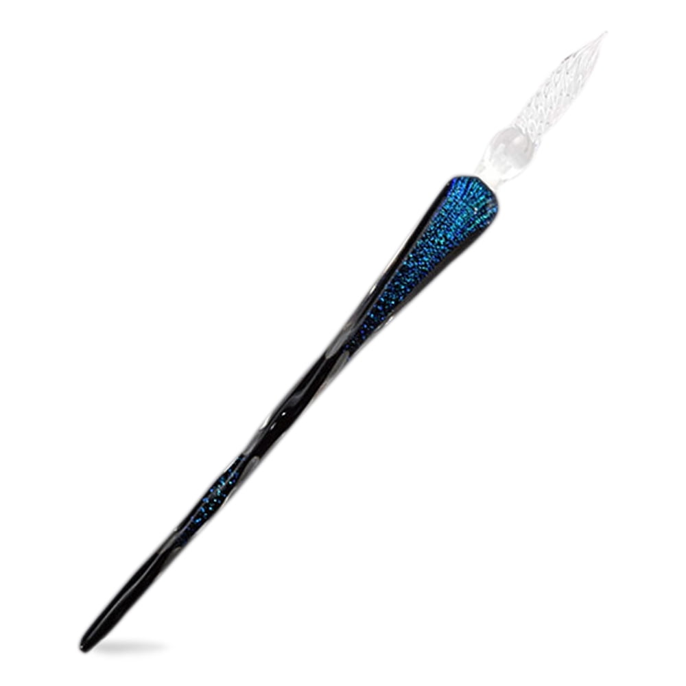 Handmade Glass Dip Pen Crystal Calligraphy Pen Signature Dipped Pen for ...