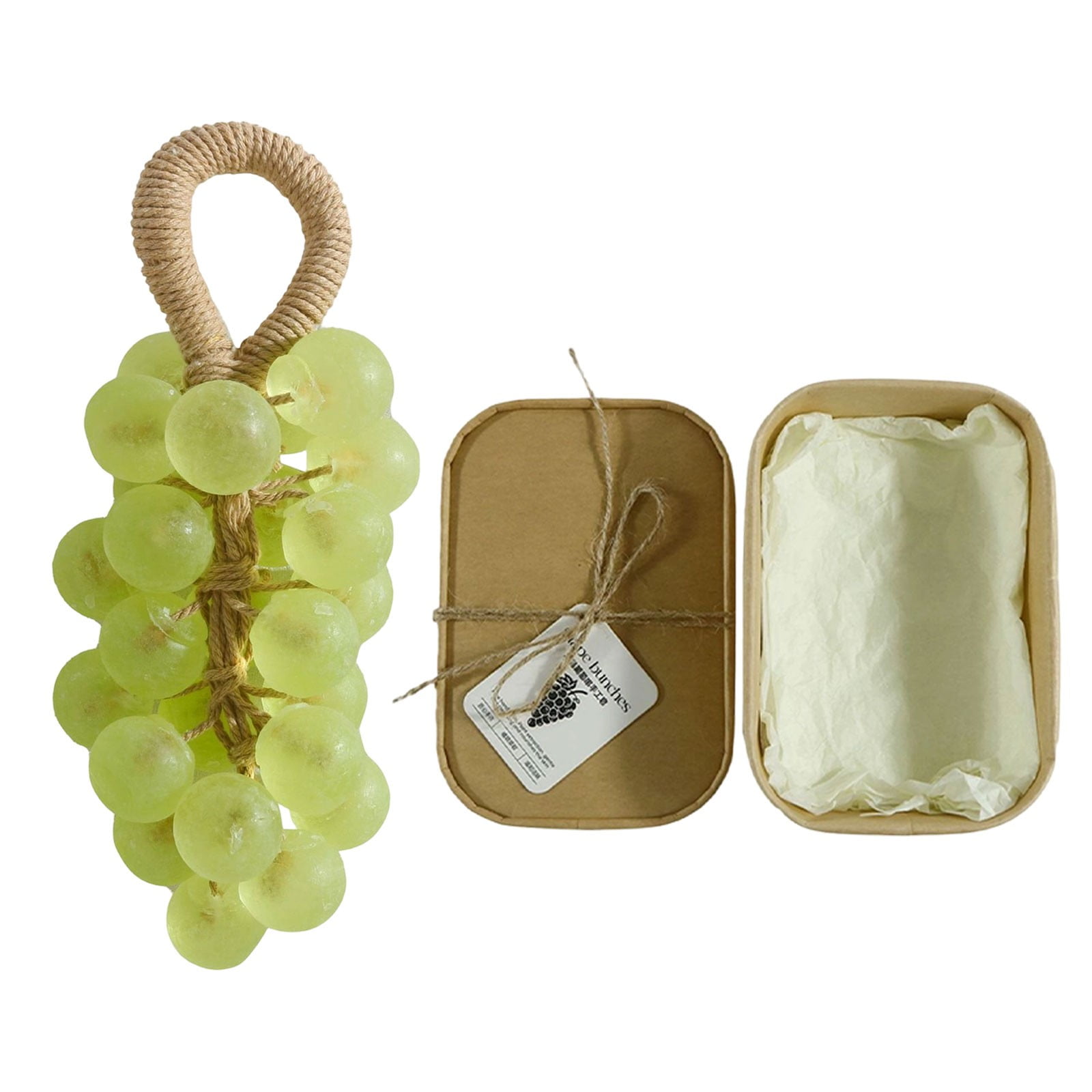 Handmade Grape Soap,Grape Soap On A Rope,Manual Crystal Grape Soap ...