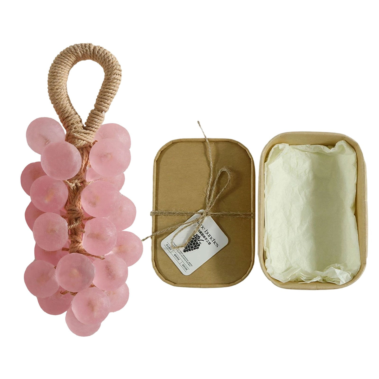Handmade Grape Soap,Grape Soap On A Rope,Manual Crystal Grape Soap ...