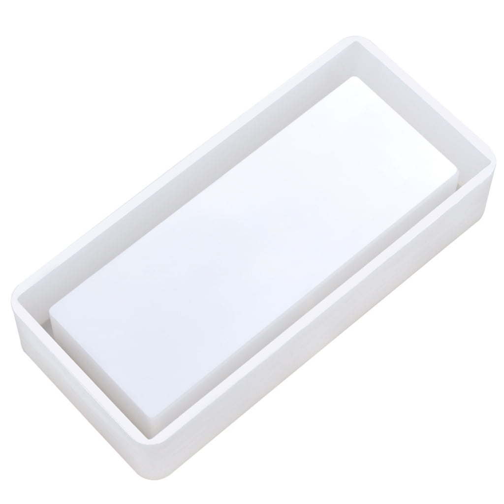 Storage Box Resin Silicone Epoxy Resin Rectangular Organizers Container ...