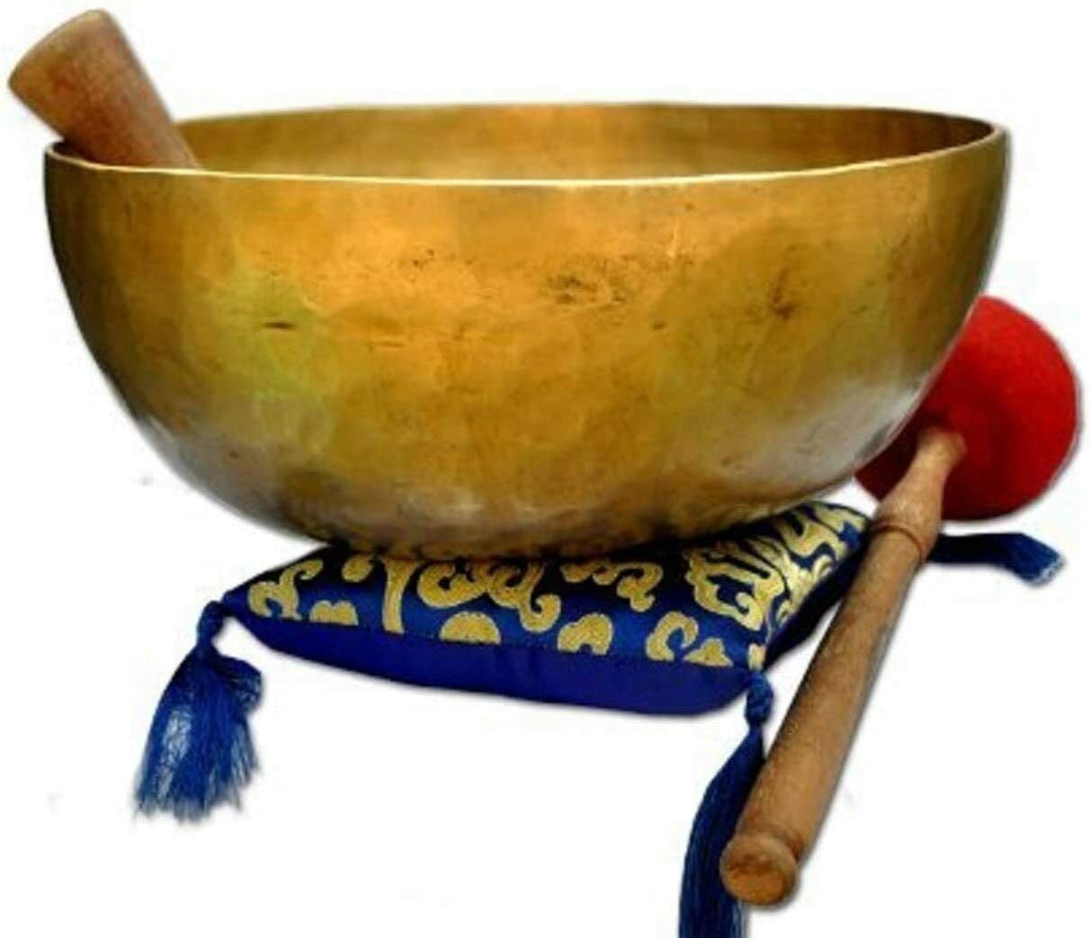 Handmade Hammered Tibetan Tuned Singing Bowl for Body Healing ...
