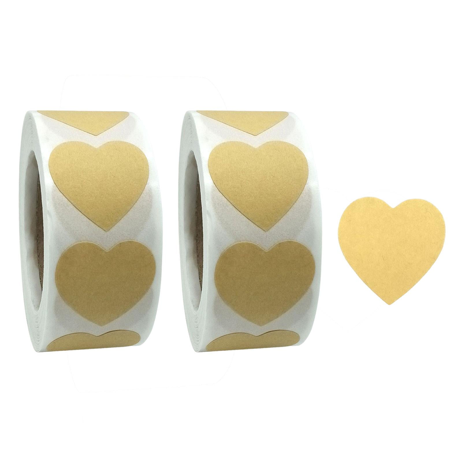 Handmade Heart Shaped Labels, Stickers, Decorative Tags, Labels ...