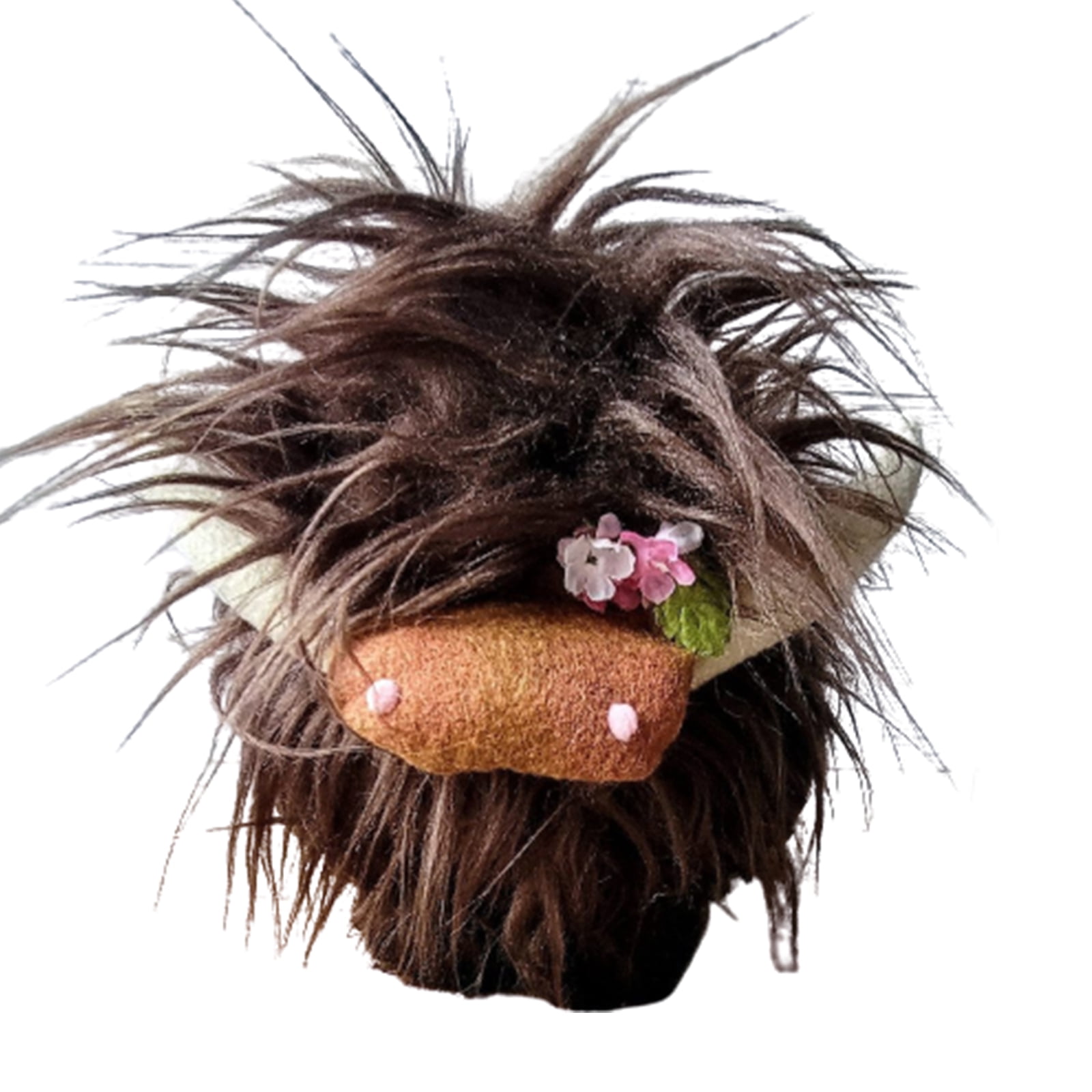 Handmade Highland Cow Gnomes, Rustic Nordic Dwarf Home Decoration ...