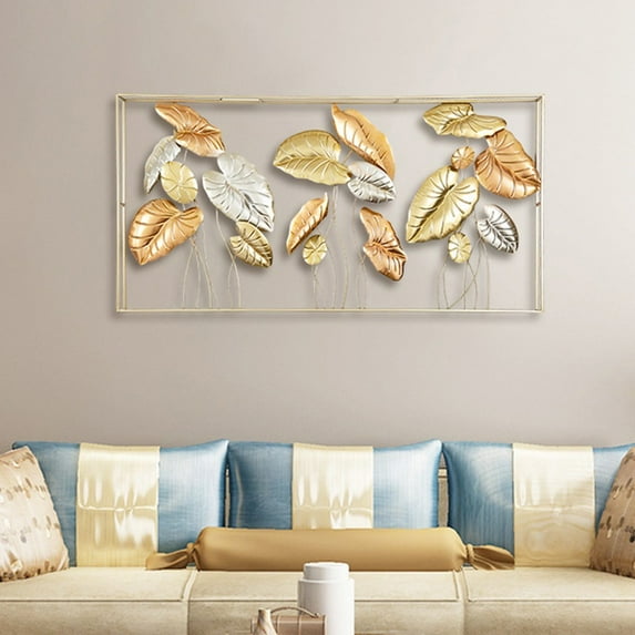 Handmade Iron Art Metal Wall Artluxury Large 3D Creative Handmade Metal ...