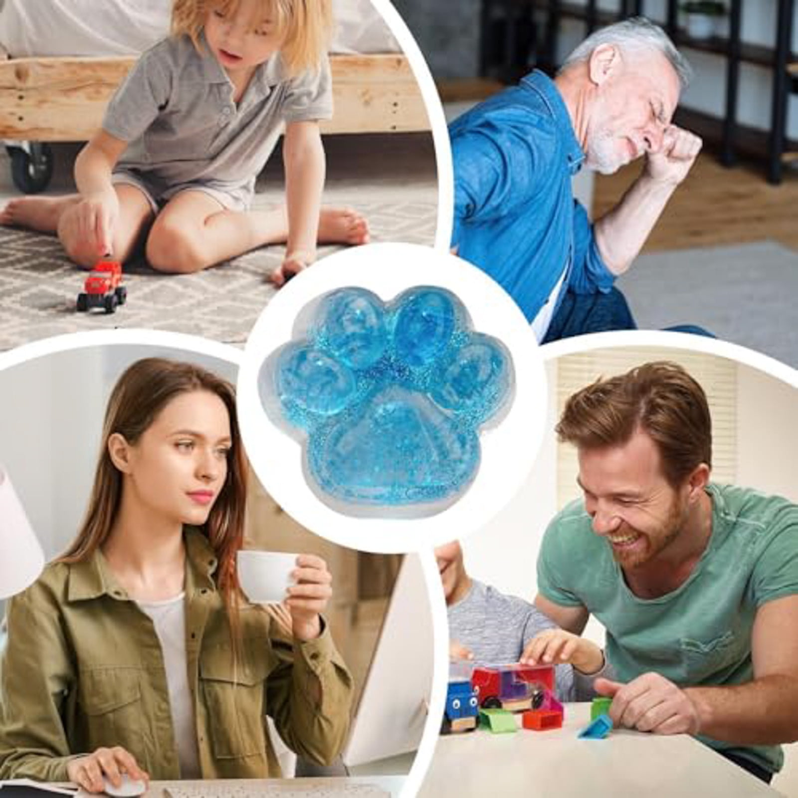 Handmade Jelly Squeezing Toy Made Of Silicone Cute Cat Squeezing Soft ...