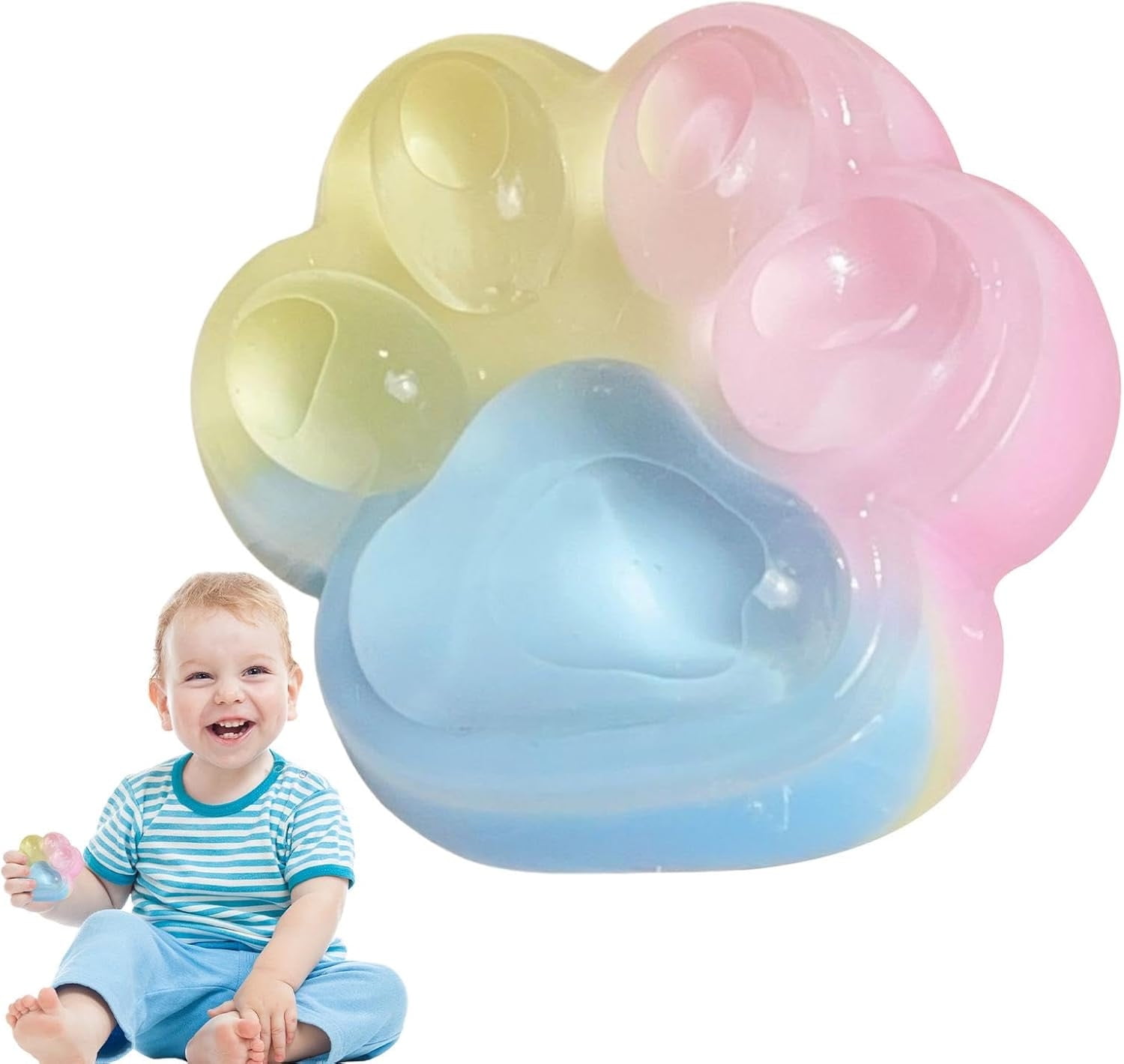 Handmade Jelly Squeezing Toy Made Of Silicone Cute Cat Squeezing Soft ...