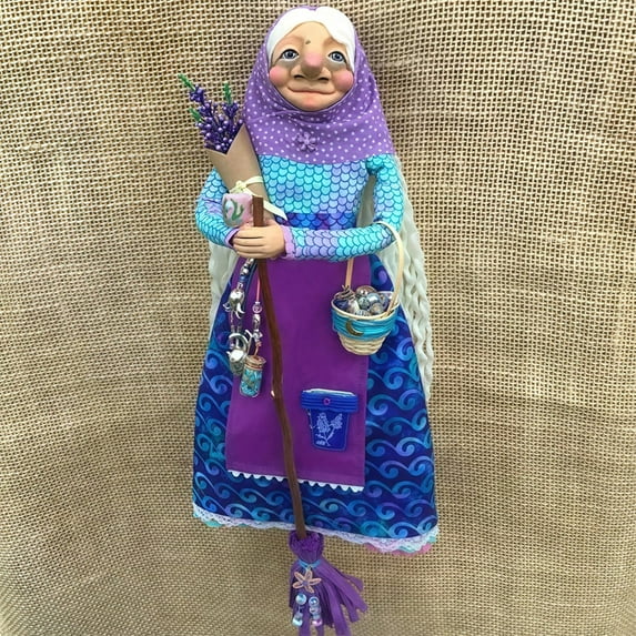 Handmade Kitchen Witch Doll, Kitchen Witches Doll for Good Luck, Witchs ...