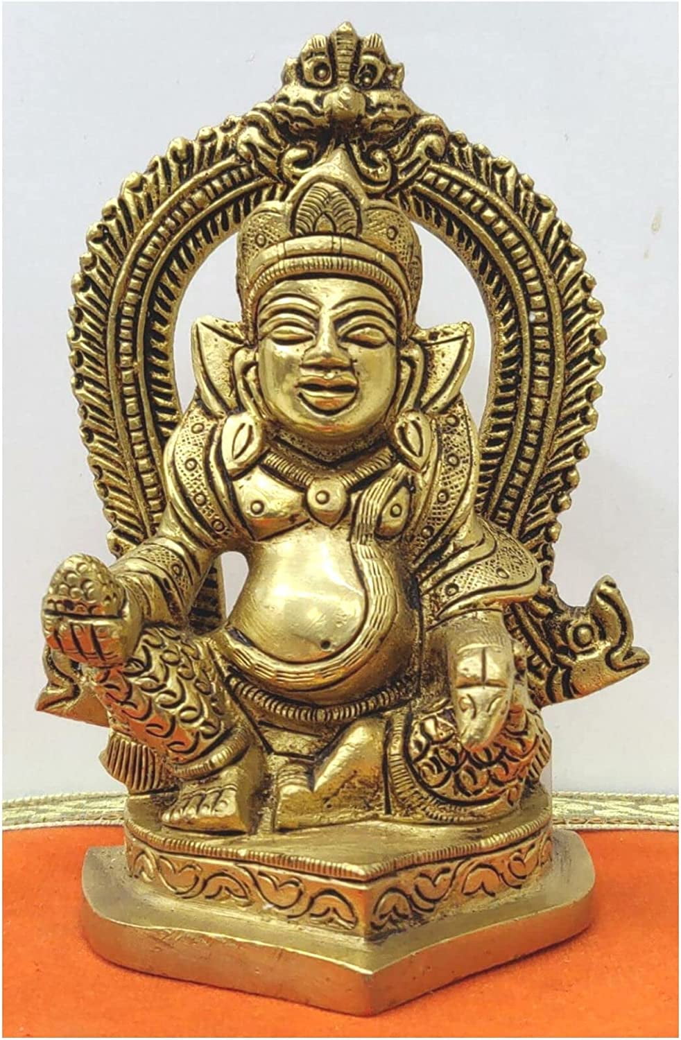 Handmade Kuber Statue Indian God Statue Kubera Sculpture Hindu God ...