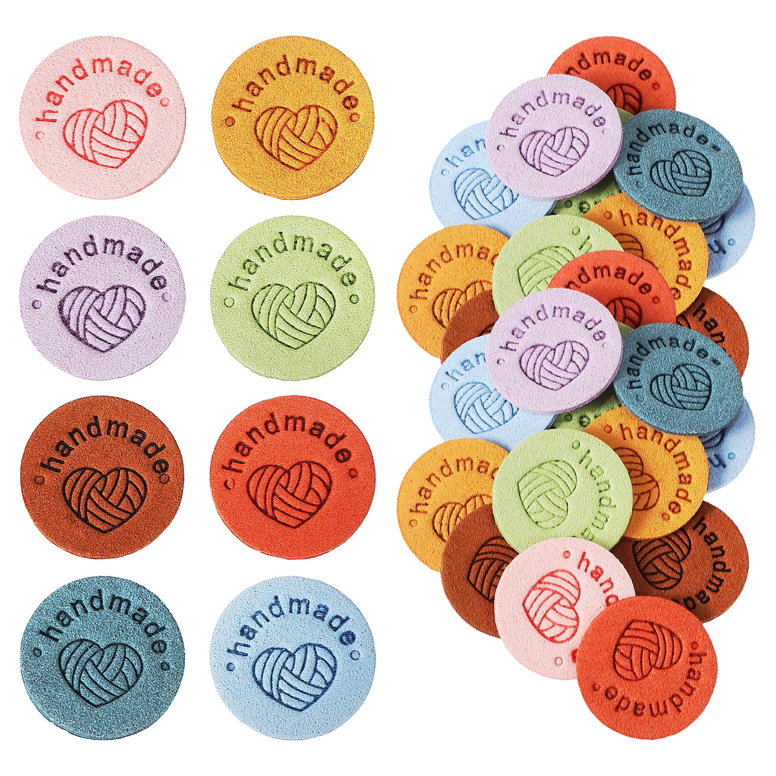 Handmade Labels Artware Accessory Clothes Tags For Items Manual Round ...