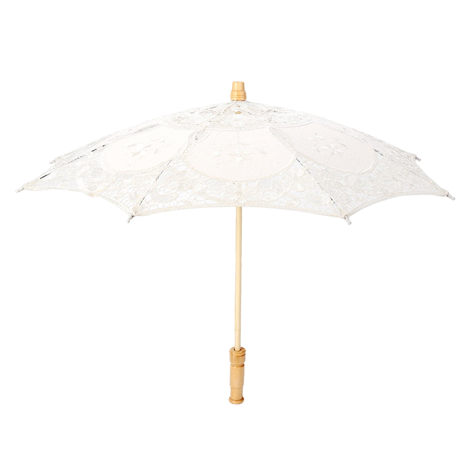 Handmade Lace Flower Embroidery Parasol Wedding Bride Photography ...