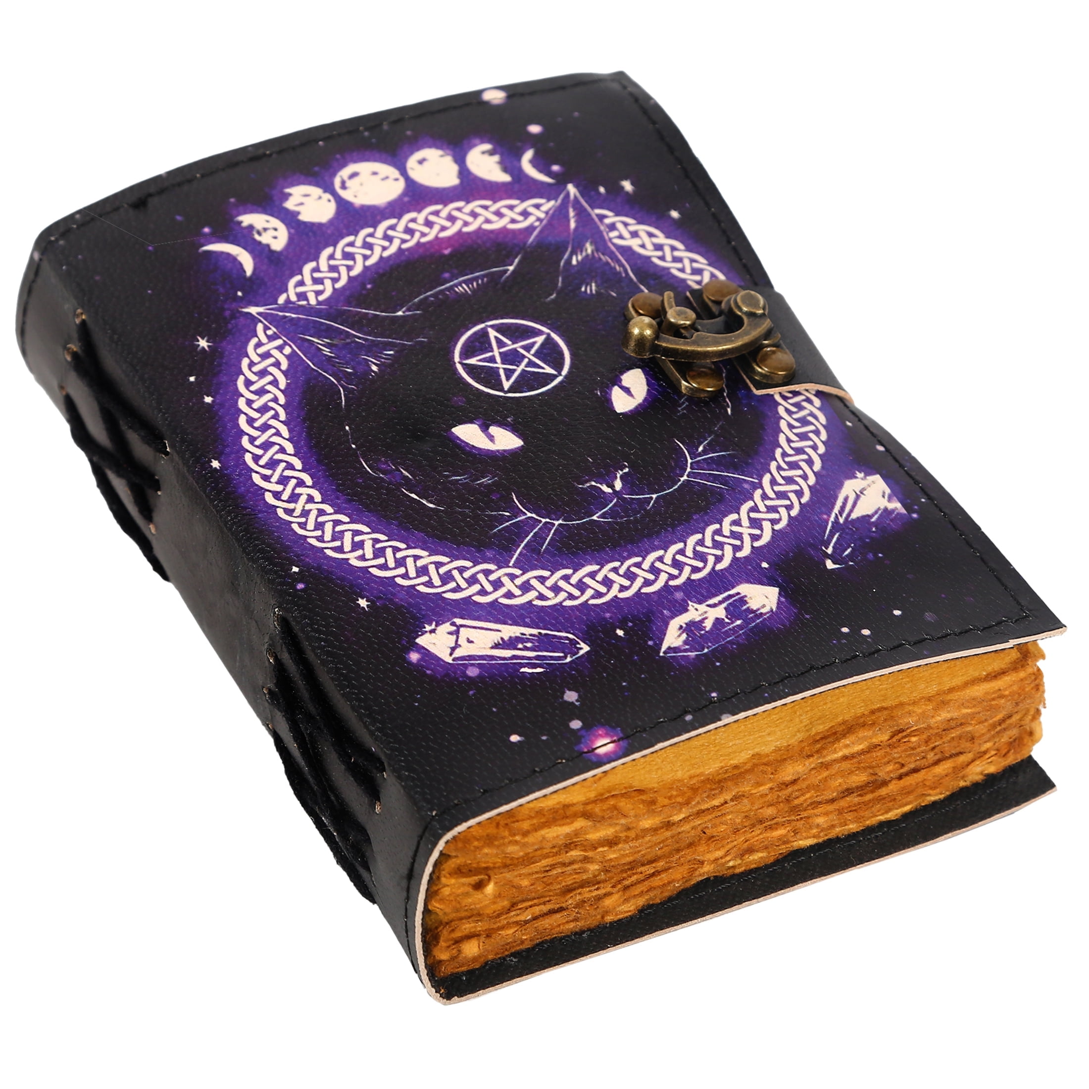 Handmade Leather Journal: Inspire Your Writing with the Moon Diary and ...
