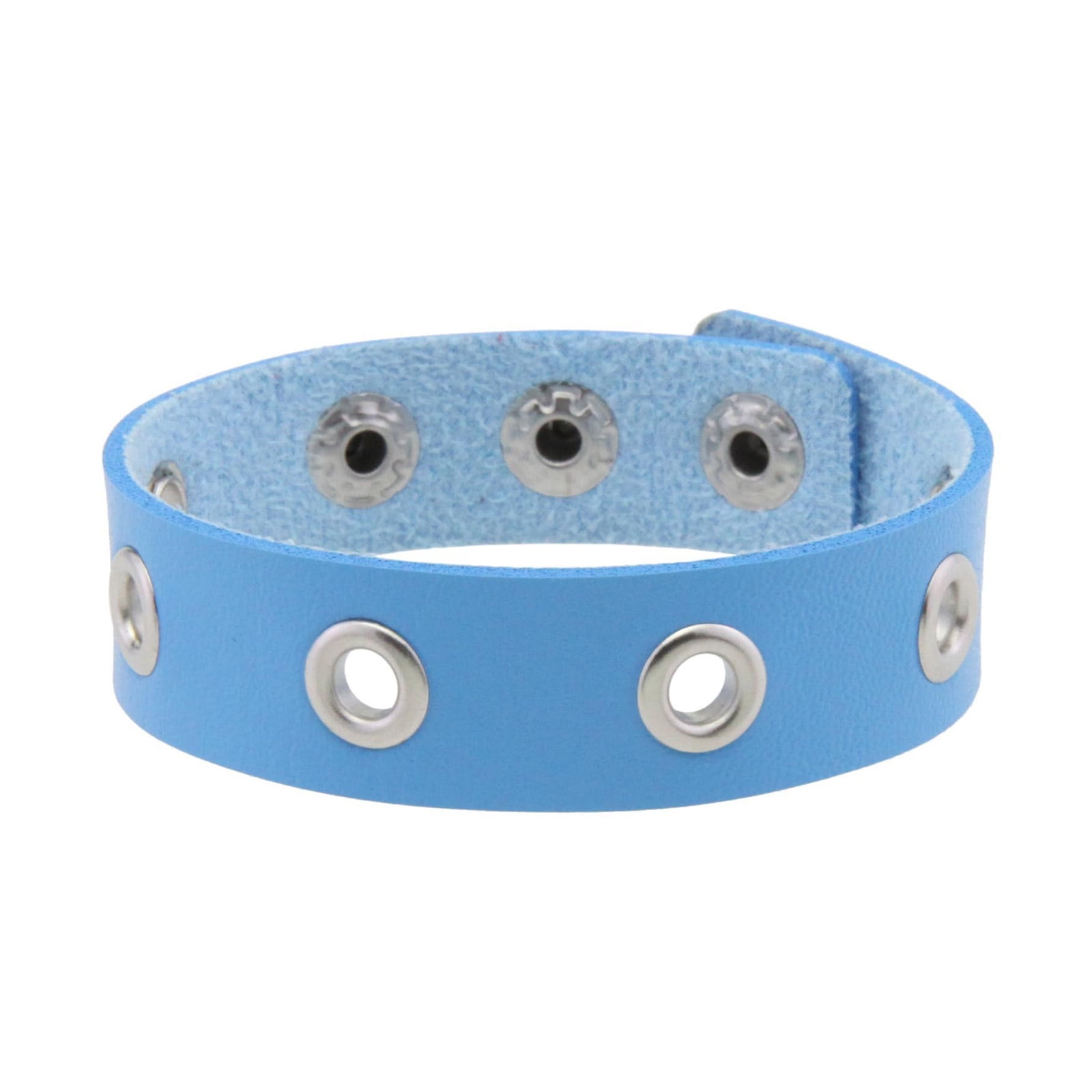 Handmade Leather Wide Leather Strap Wrist Jewelry Gothic Leather ...