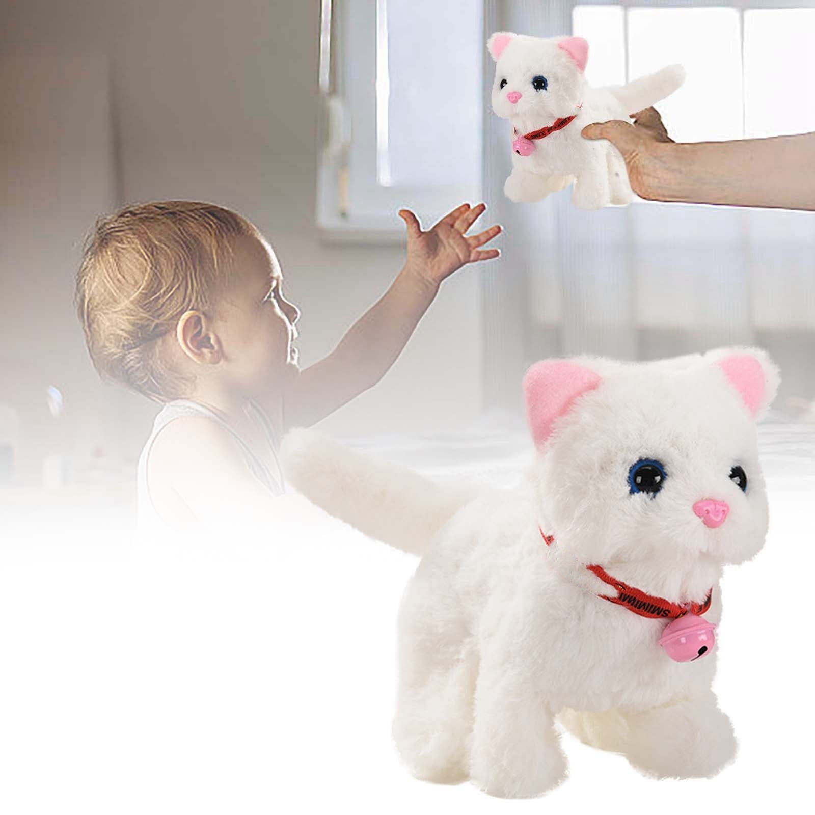 Handmade Lifelike Bunny Toy – Interactive Hopping, Ear Twitching ...