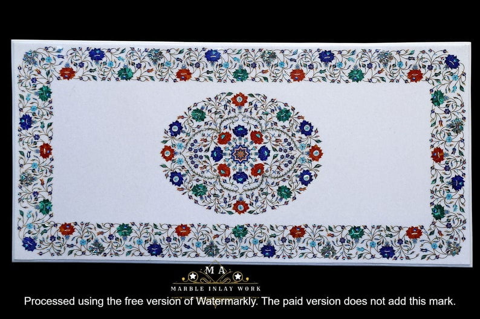 Handmade Marble Stone Table Top, Natural Marble Coffee & Dining Table ...