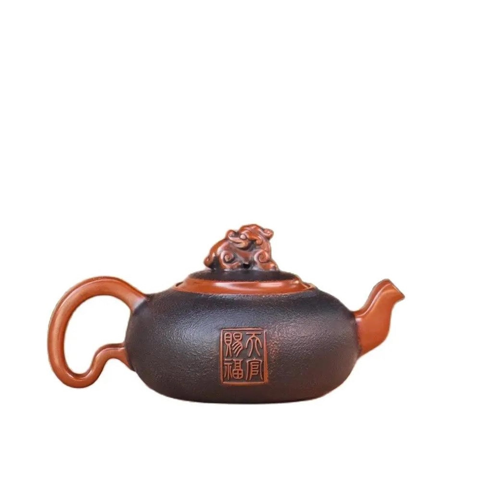 Handmade Master Textures Carving Filling Tea Pot Kung Fu Tea Set ...