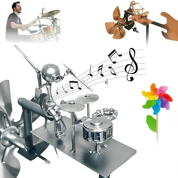 Metal Rock Band Windmill