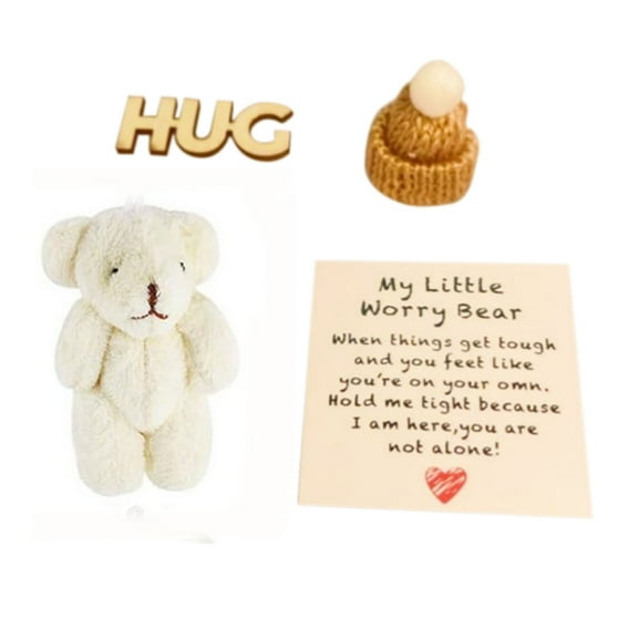 Upgraded 2025 Pocket Teddy Bear With Inspirational Card A - Walmart.com