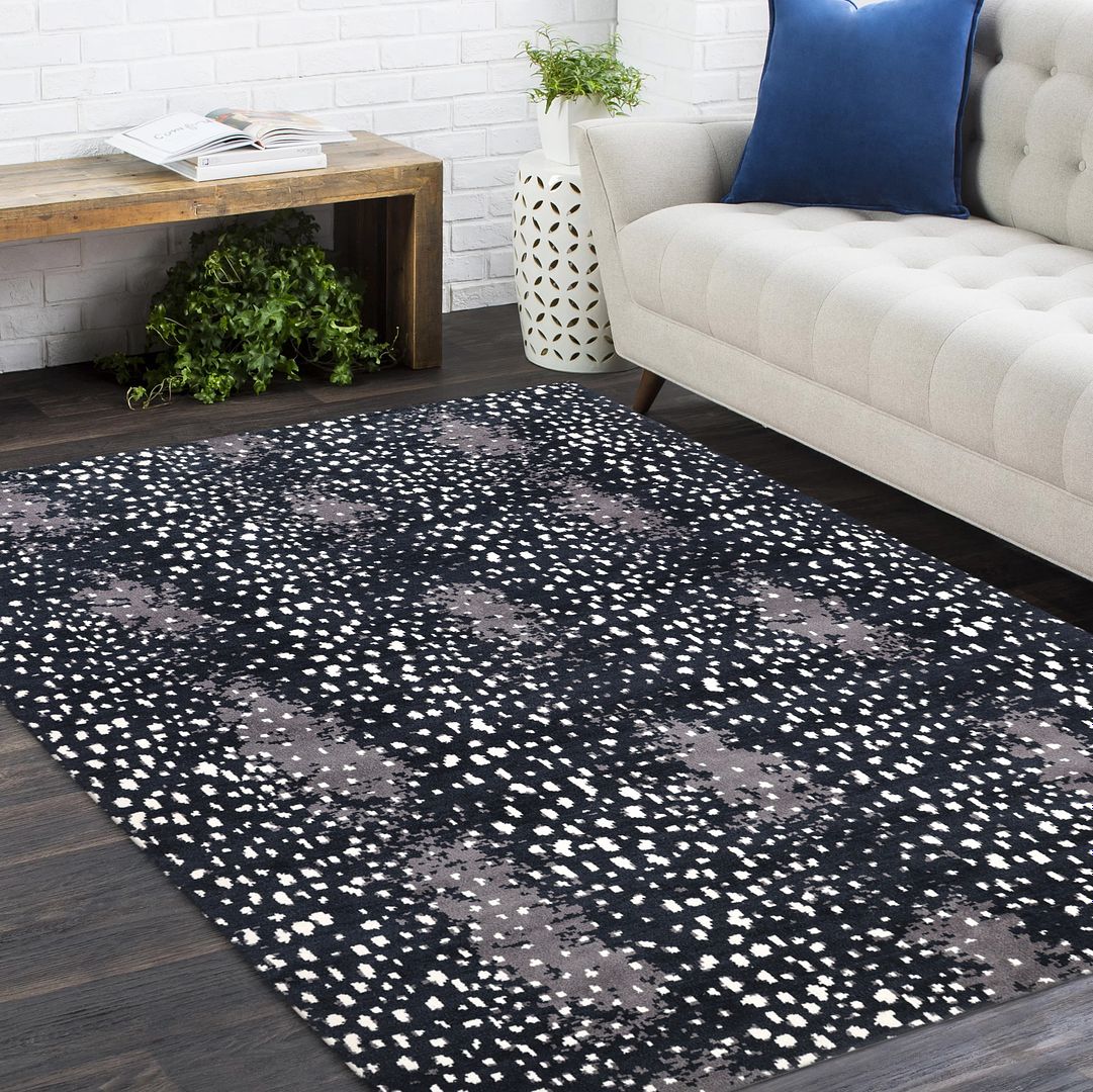 SAFAVIEH Jardin JAR324A Handmade Black / Multi Rug - Walmart.com