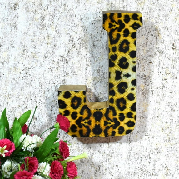 Handmade Modern Eco-Friendly "J" Alphabet Letter Block For Study Room ...