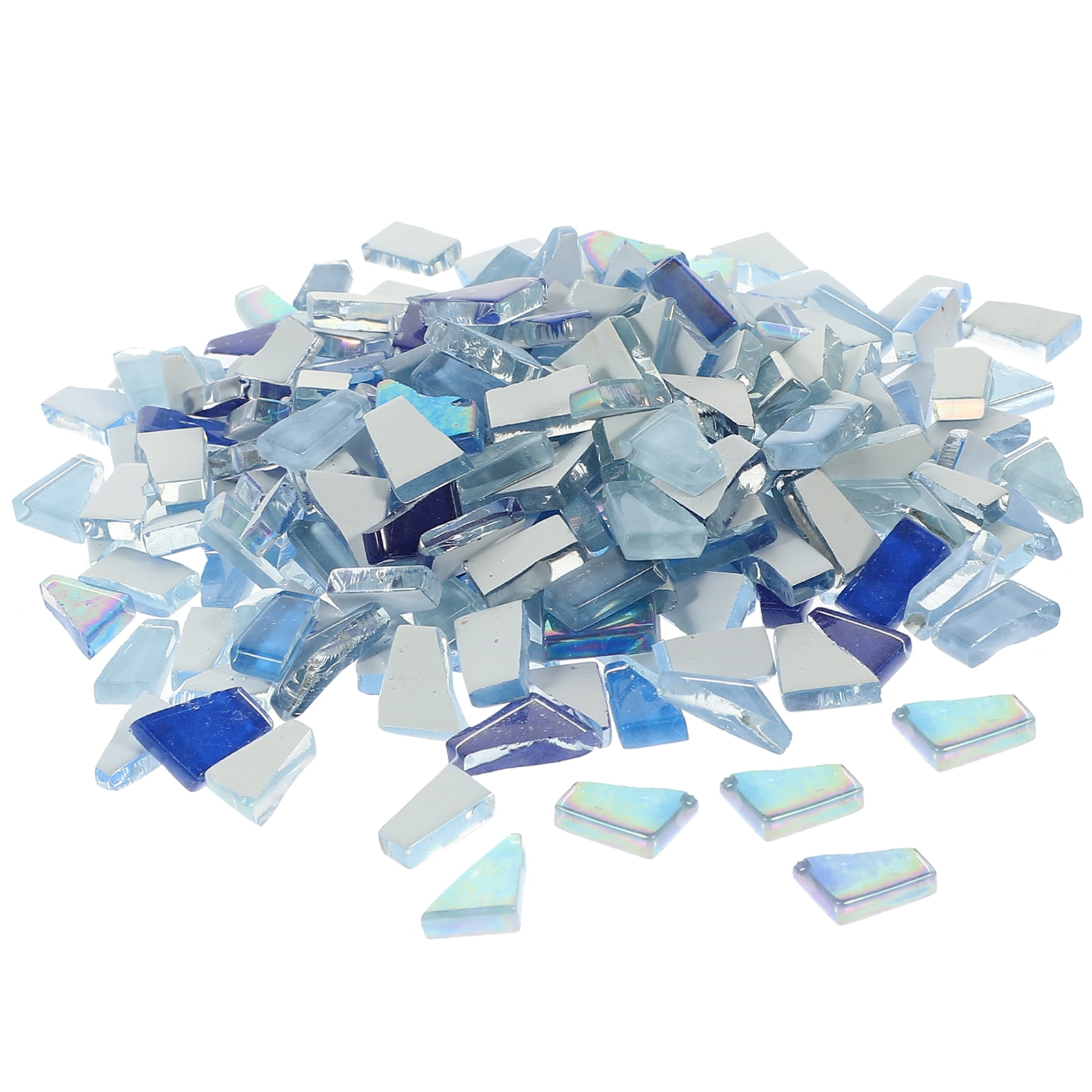 Handmade Fragments Green DIY Irregular Shaped 250g Tiles for Art ...