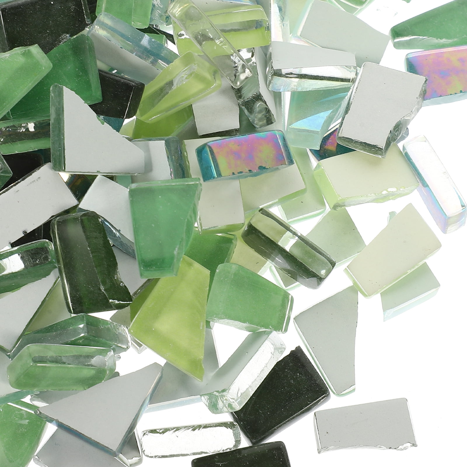 FUEENIRVA Green Decorative Mosaic Tiles for DIY Art Craft and Home ...