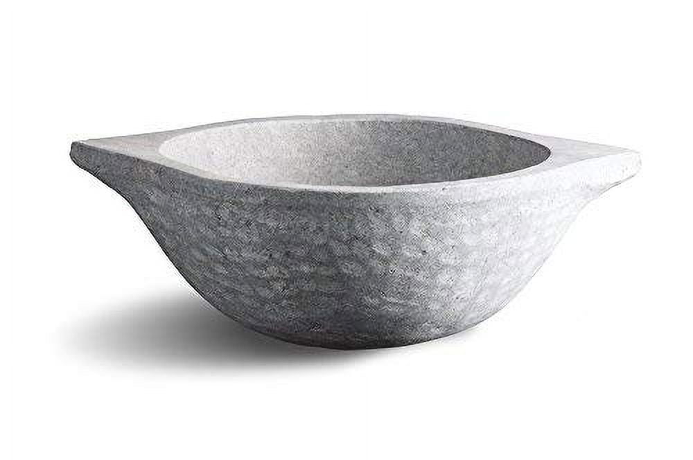 Handmade Natural Cookware Soapstone Kadhai Or Kal Chatti | Open Fire ...