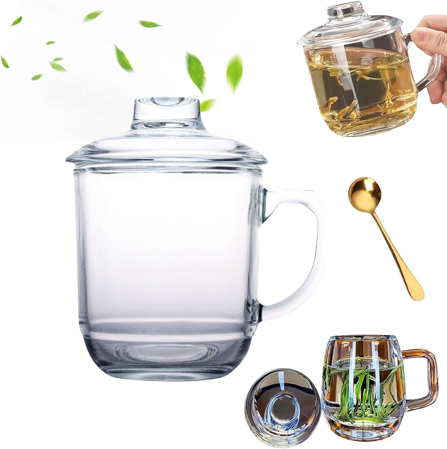 Handmade Natural Quartz Crystal Transparent Tea Cup,Crystal Transparent ...