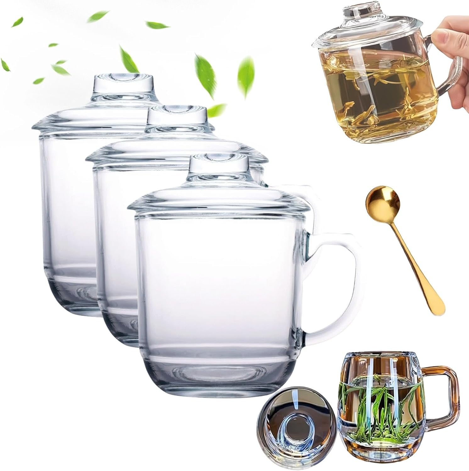 Handmade Natural Quartz Crystal Transparent Tea Cup,Crystal Transparent ...