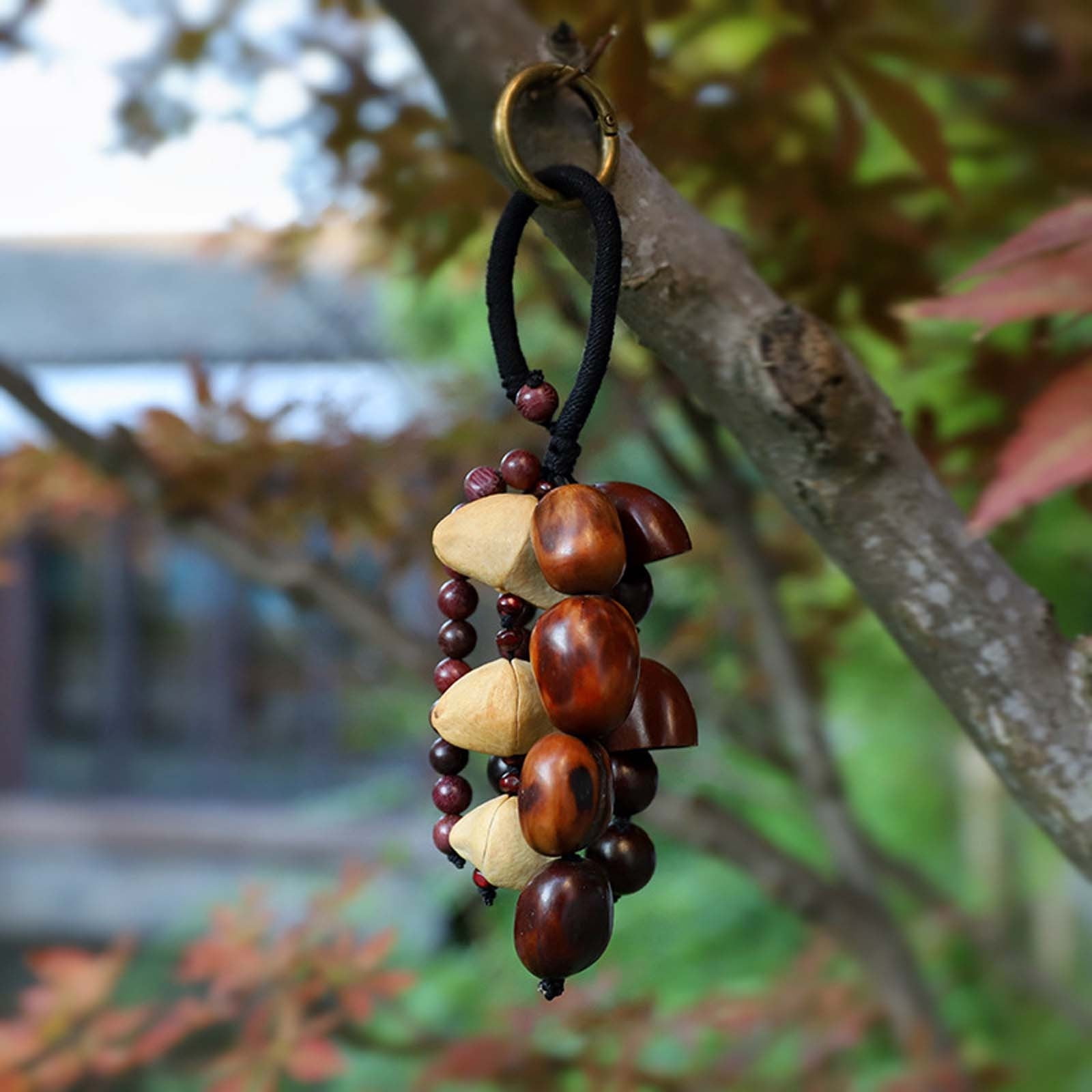 Handmade Natural String of Hand Bells Wind Chimes – Soothing Melodies ...