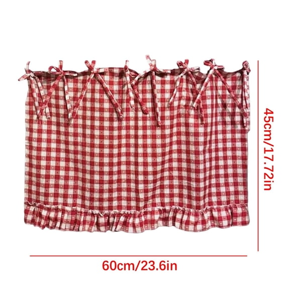 Handmade Oven Skirt Curtain for Farmhouse Kitchen Decor, Oven Curtain ...