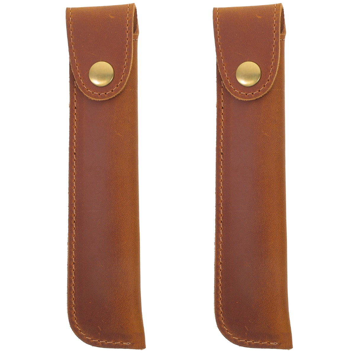 Handmade Pen Set Nice Holder Bag Pouch Office Fountain Leather ...