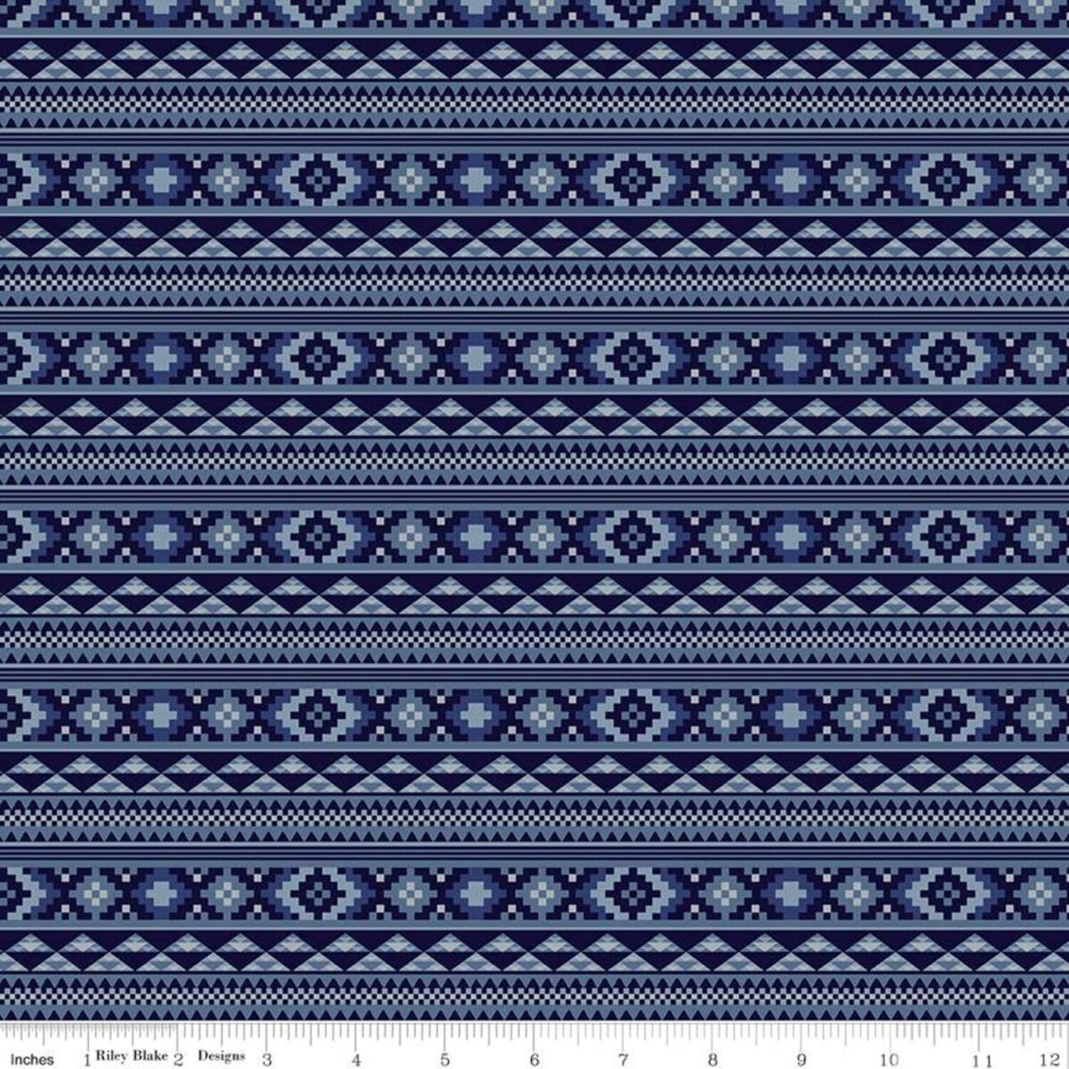 Handmade Placemat Or Table Runner Back of the Chutes Stripe Denim ...