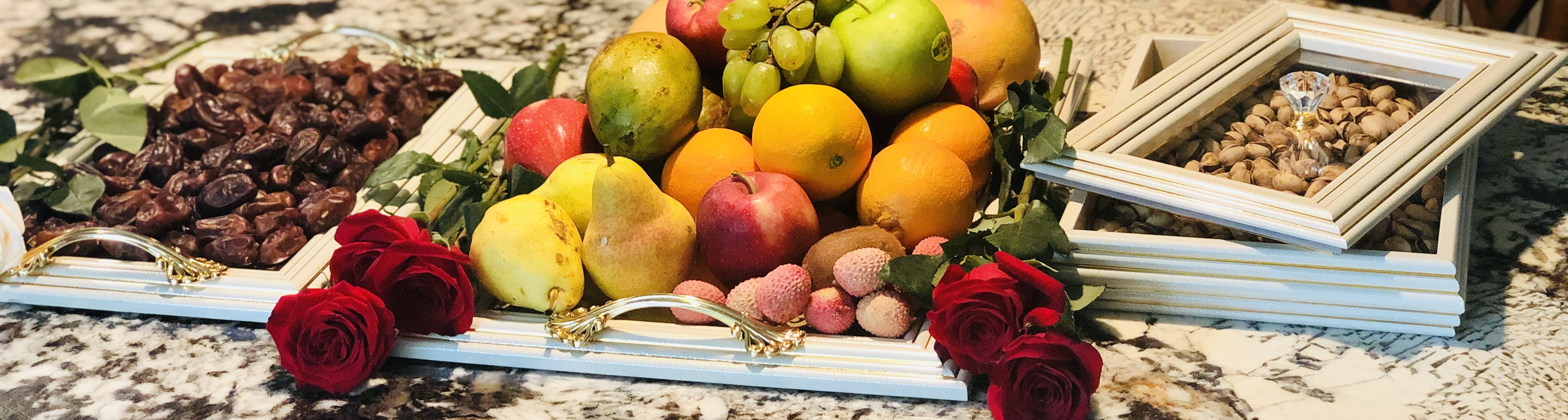 Handmade Ramadan Kareem Eid Mubarak Islamic Party Decor Tray Gift Set ...