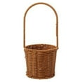 Handmade Rattan Basket for Home Flower Arrangement Plants Storage ...