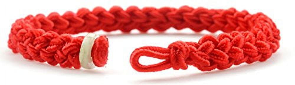 Handmade Red String Bracelet or Anklet Wealth Goodluck Prosperity ...