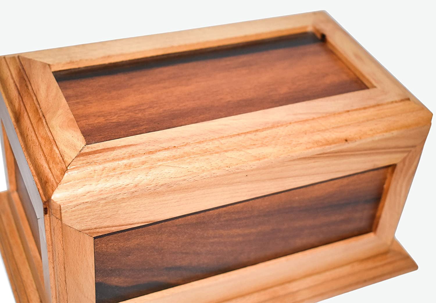 Handmade Rosewood Wooden Urns for Human Ashes Adult Large - Wooden Box ...